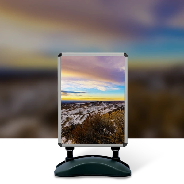 Forecourt Pavement Stands | DX Signs Ltd